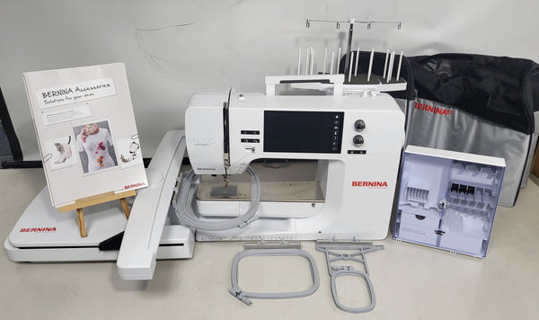 used BERNINA 700E embroidery machine – Aurora Sewing Center
