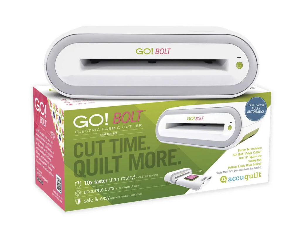 GO! Bolt Electric Fabric Cutter Starter Set - 55918 – Aurora Sewing Center
