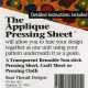 Applique Pressing Sheet 13in x 17in Rolled – Aurora Sewing Center