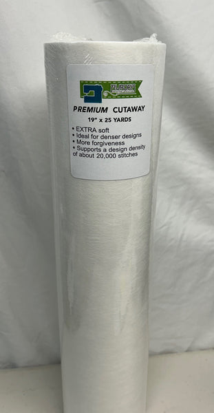 PREMIUM CUTWAY Embroidery Stabilizer - Higher Medium Weight (19-in x 2 ...
