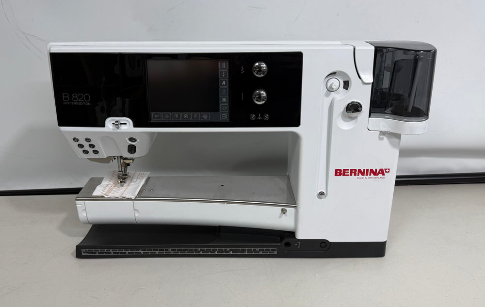 used BERNINA 820 QE sewing and quilting machine – Aurora Sewing Center