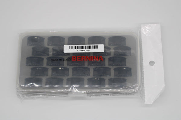 BERNINA Pre-filled Bobbin Carrying Case - 25pk – Aurora Sewing Center