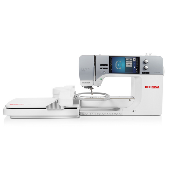 BERNINA 735 Pro sewing and embroidery machine – Aurora Sewing Center