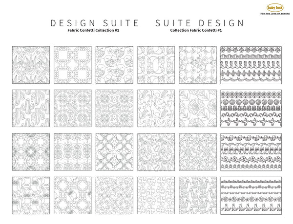 Baby Lock Design Suite Collection - Hobbies Collection #1 BLA-IQFM3 ...