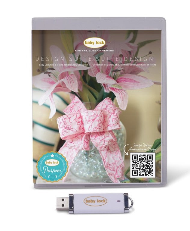 Baby Lock Design Suite Collection - Zandra Shaw's Fills & Motifs Colle ...