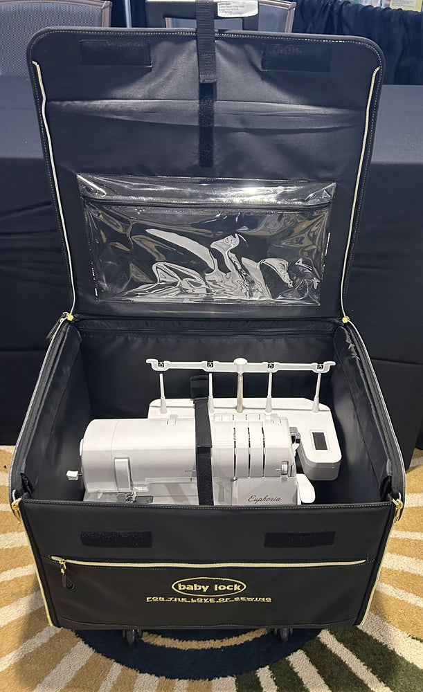 Baby Lock Black Quilted Serger Trolley- Large - BLSTF2-LGQLT – Aurora ...