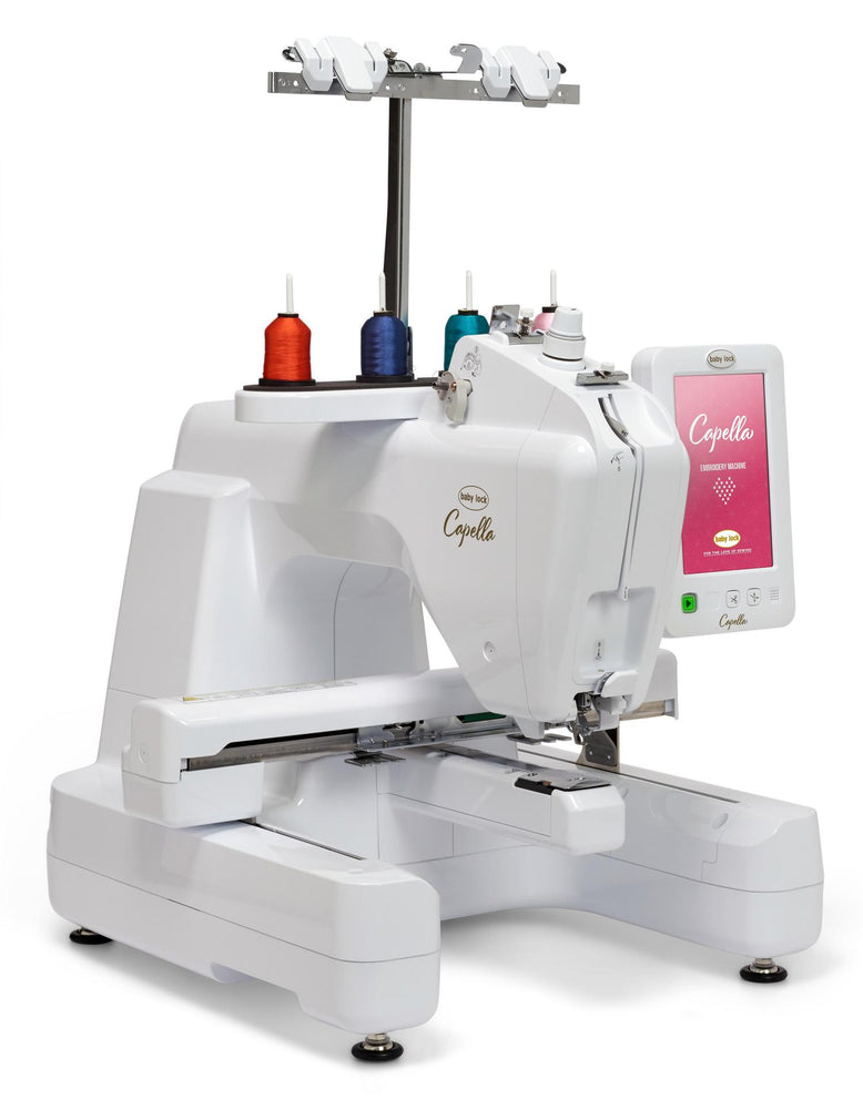 Baby Lock Capella single needle embroidery machine – Aurora Sewing Center