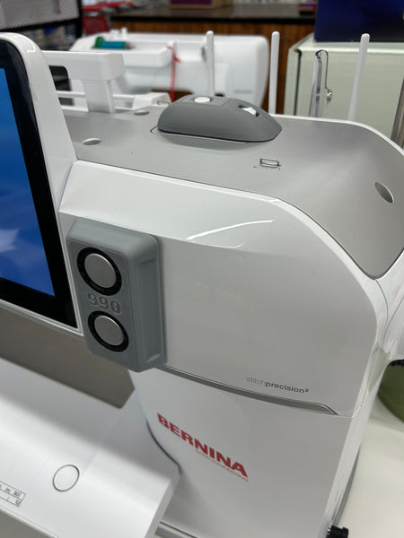 BERNINA 990 GRAY Multi-Function Knob Cover & Bobbin Winder Protector K ...