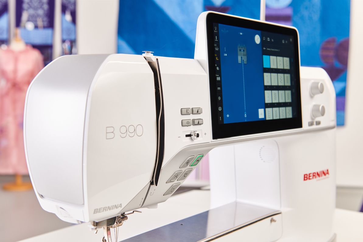 Bernina 990 Sewing & Embroidery Machine – Aurora Sewing Center