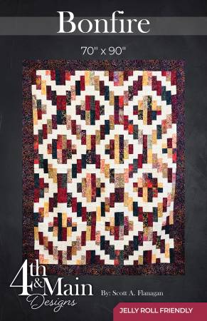 Bonfire Quilt Pattern from 4th & Main Designs by Scott Flanagan ...