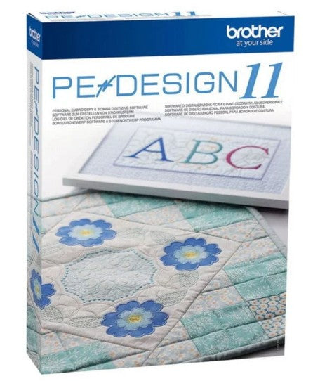 Brother PE-Design 11 Embroidery Digitizing Software – Aurora Sewing Center