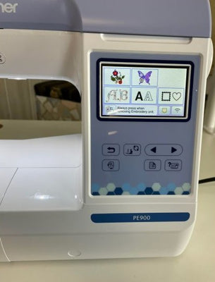 Brother PE900 Embroidery Only Machine with 5x7 hoop – Aurora Sewing Center