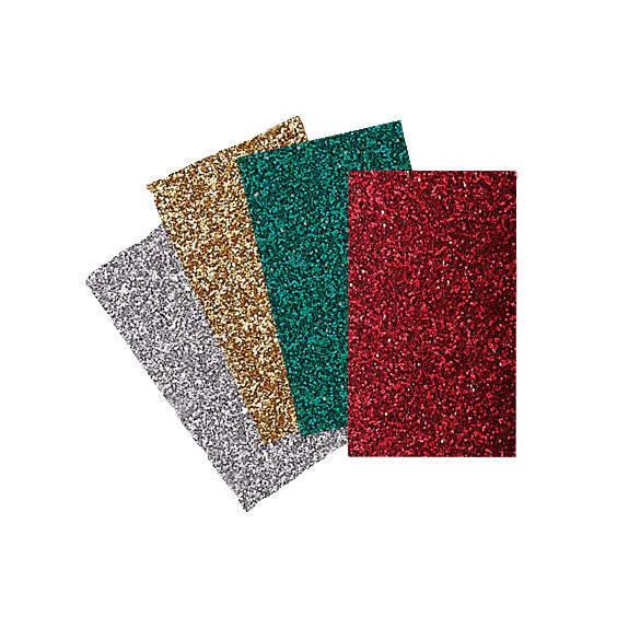 Iron-On Transfer Glitter Sheets, Holiday Colors - CATG03 – Aurora ...
