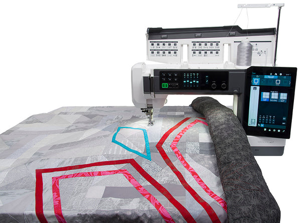 Janome Continental M17 Professional Sewing and Embroidery Machine ...