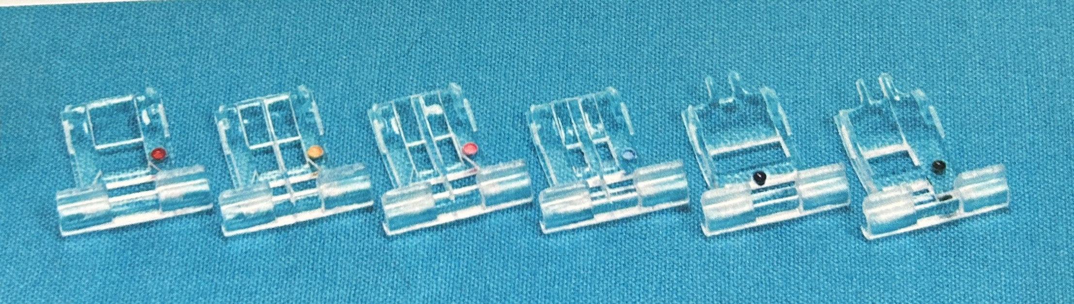 Cording/Taping Micro Insert Foot Kit for Baby Lock BLP6 Applaud - 6 Fe ...