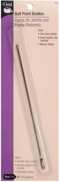 Dritz Ball Point Bodkin – Aurora Sewing Center