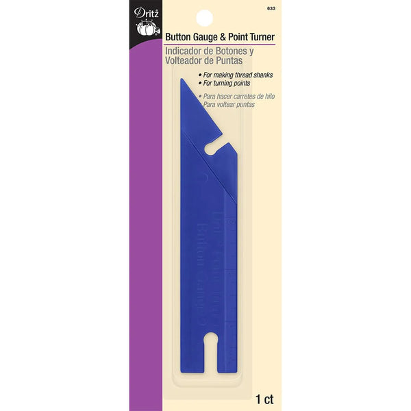 Dritz Button Gauge & Point Turner – Aurora Sewing Center