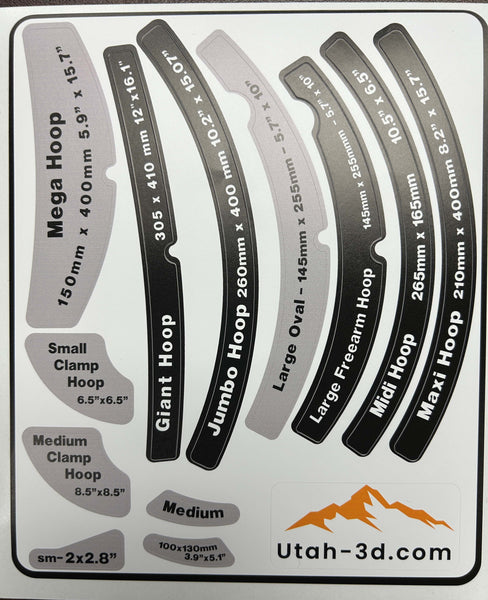 BERNINA Embroidery Hoop Labels – Aurora Sewing Center