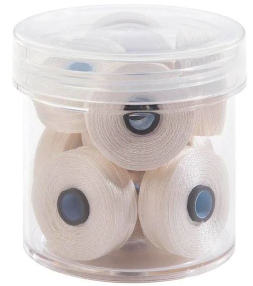 Fil-Tech Glide Prewound M Class Bobbins - Linen 10 Pack – Aurora Sewing ...
