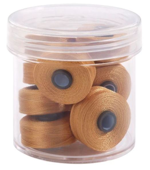 Fil-Tech Glide Prewound M Class Bobbins - Military Gold 10 Pack ...