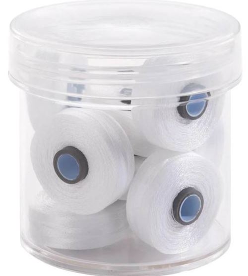 Fil-Tech Glide Prewound M Class Bobbins - White 10 Pack – Aurora Sewing ...