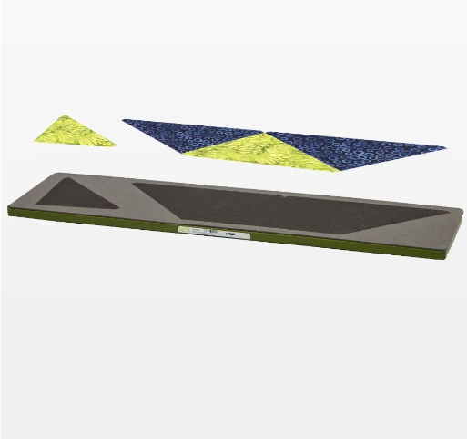 AccuQuilt GO! Setting Triangles 6" Finished - 55550 – Aurora Sewing Center