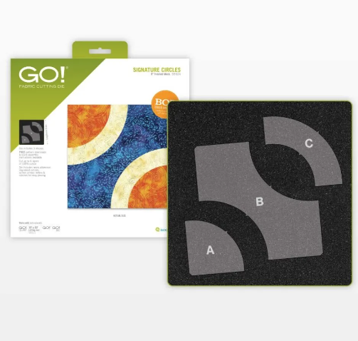 AccuQuilt GO! Signature Circle Die- 6" Finished - 55625 – Aurora Sewing ...