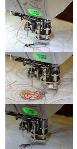 Janome Convertible Free Motion Quilt Foot Set, 9mm - 202146001 – Aurora ...