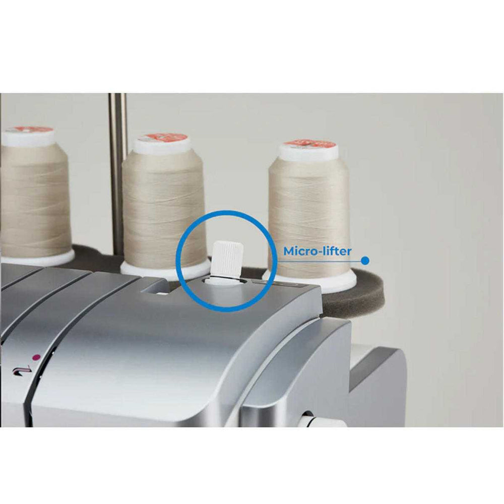 Juki MO-3000QVP Akane Jet Air-Threading serger – Aurora Sewing Center