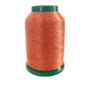 KingStar Dark Orange Metallic Thread MA-24 – Aurora Sewing Center