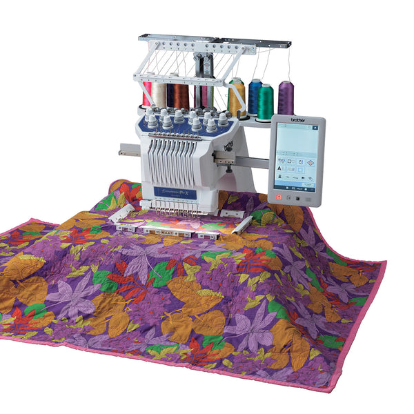 Brother Entrepreneur Pro X PR1055X 10-Needle Embroidery Machine ...