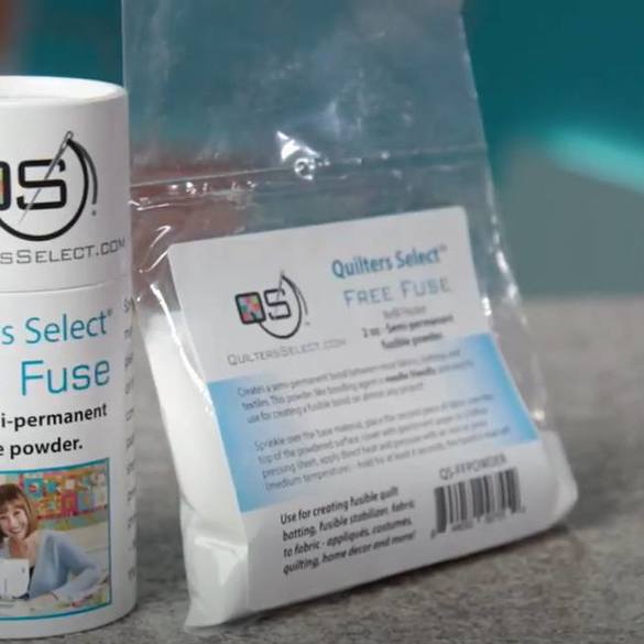 FREE FUSE Semi-Permanent Fusible Powder 2 oz REFILL – Aurora Sewing Center