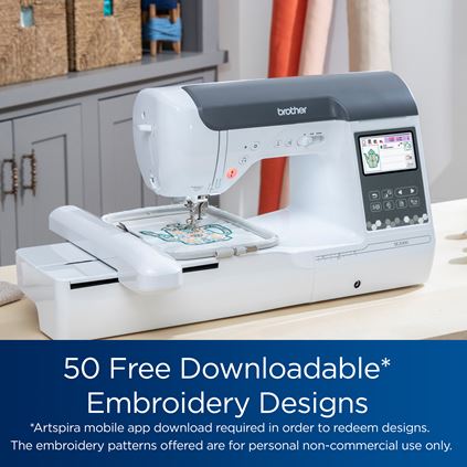 Brother SE2000 Sewing and Embroidery Machine with 5x7 hoop – Aurora ...