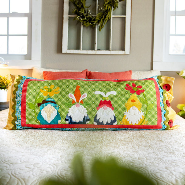 Spring Gnomes Bench Pillow Kit – Aurora Sewing Center