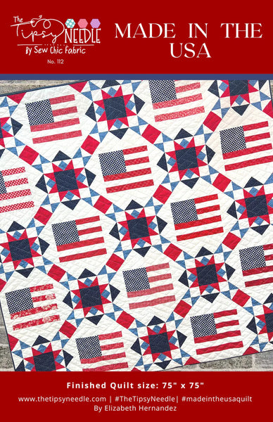 Made In The USA Quilt Pattern – Aurora Sewing Center