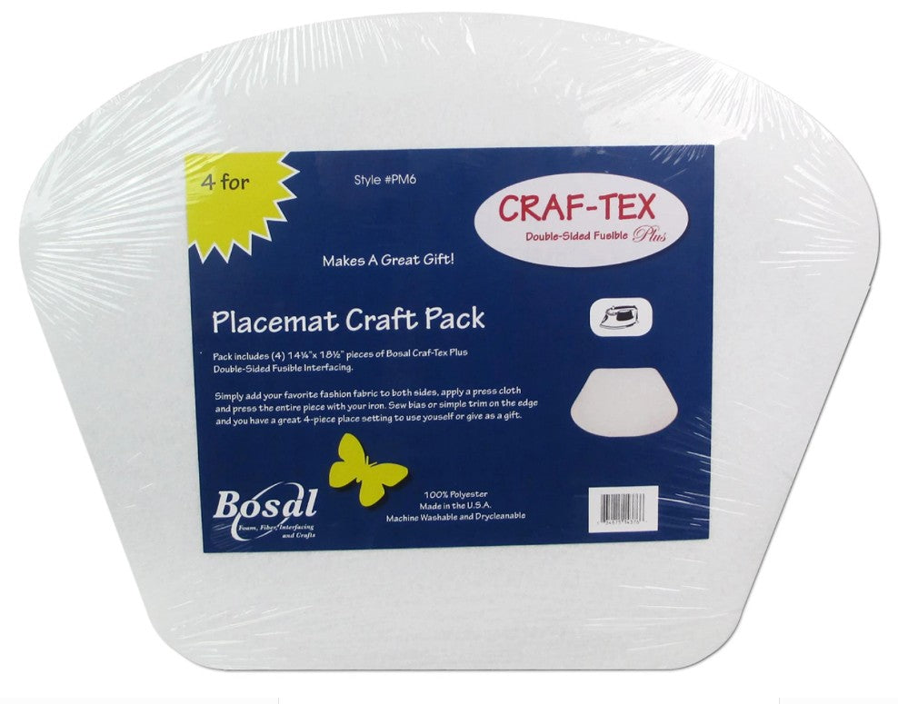Craf-Tex Placemat Craft 4 Pack – Aurora Sewing Center