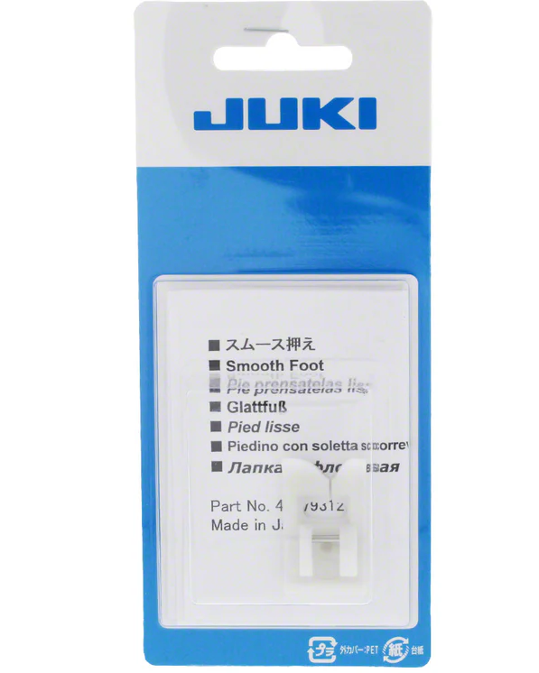 Juki Smooth Presser Foot for DX-series and HZL-F & G machines - 401810 ...
