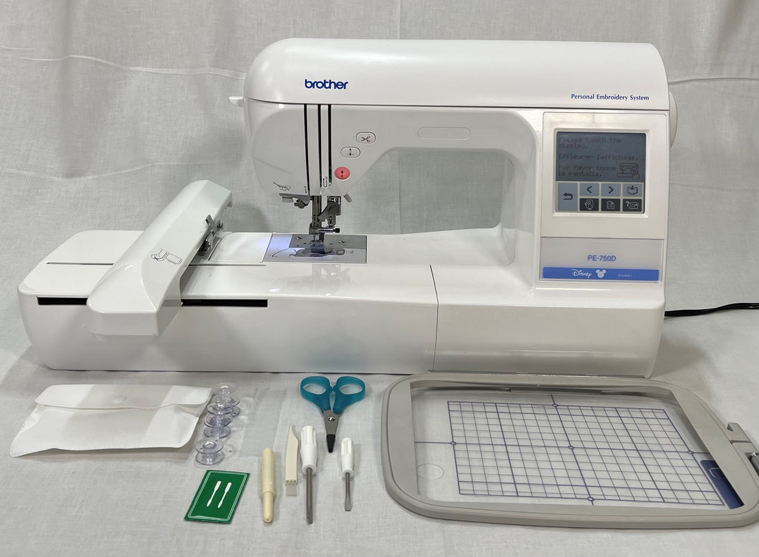 Brother 750d Embroidery Machine