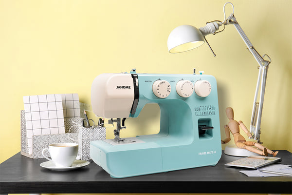 Janome Travel Mate 16 Sewing Machine – Aurora Sewing Center