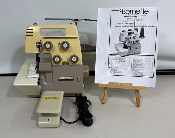 used Bernette 234 Serger – Aurora Sewing Center