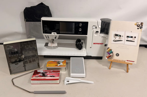 used BERNINA 820 QE sewing and quilting machine (Excellent Condition ...