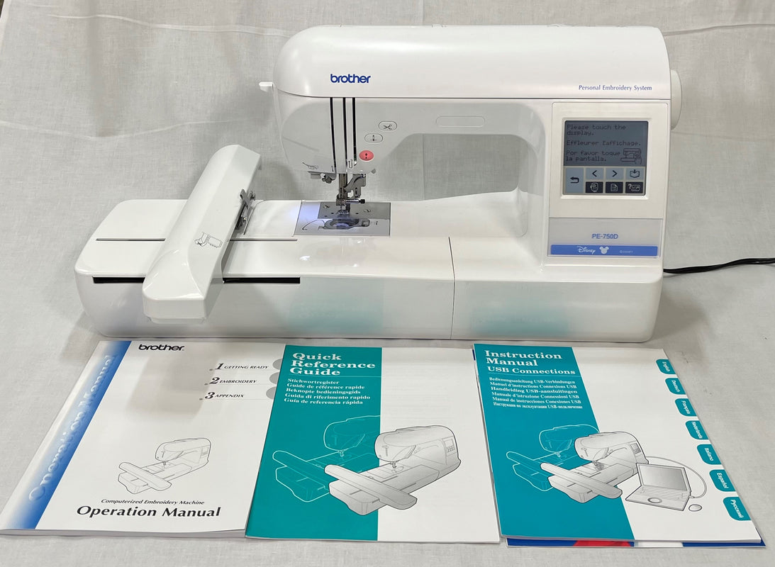 Brother 750d Embroidery Machine