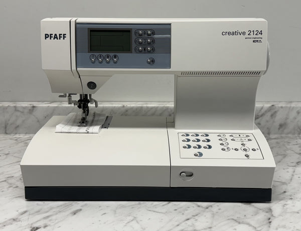 used PFAFF Creative 2124 sewing and embroidery machine – Aurora Sewing ...