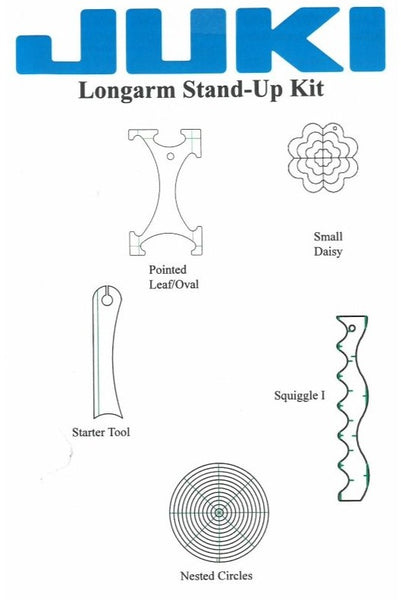 Juki Long Arm Ruler Set (Stand Up Machines) – Aurora Sewing Center