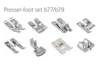 bernette Presser Foot Set b77 and b79 – Aurora Sewing Center