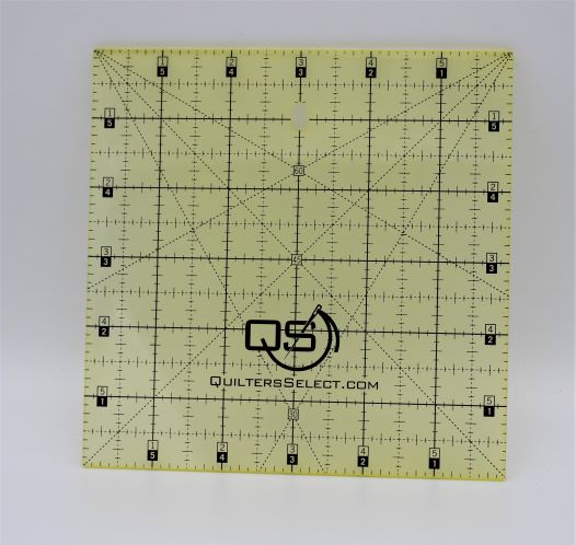 6" x 6" Ruler from Quilters Select – Aurora Sewing Center