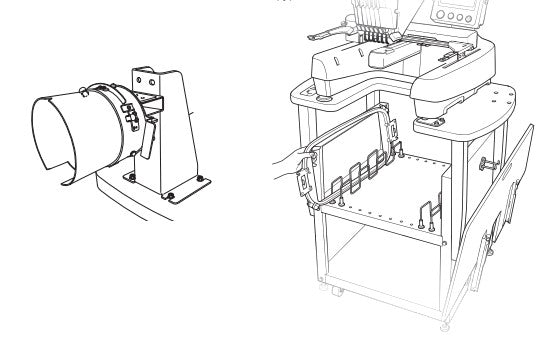 Baby Lock ALSTAND for multi-needle embroidery machines – Aurora Sewing ...