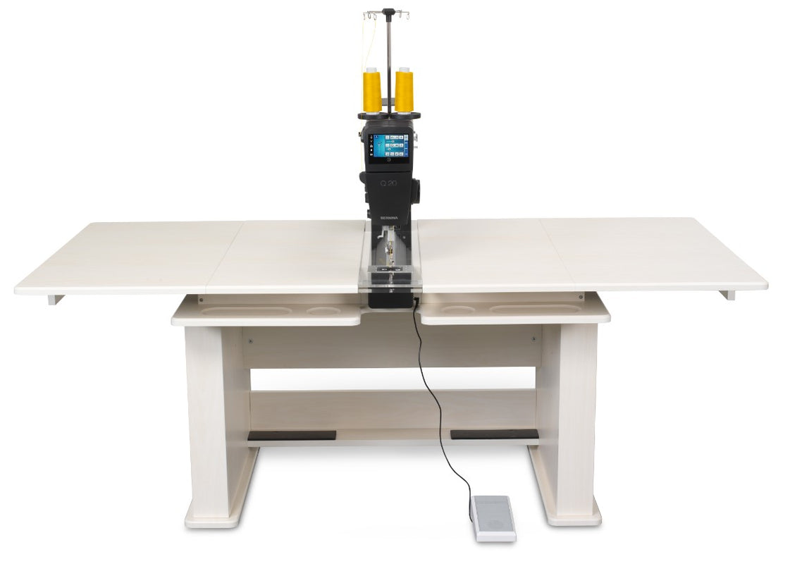 Bernina Q20 sitdown longarm quilting machine – Aurora Sewing Center