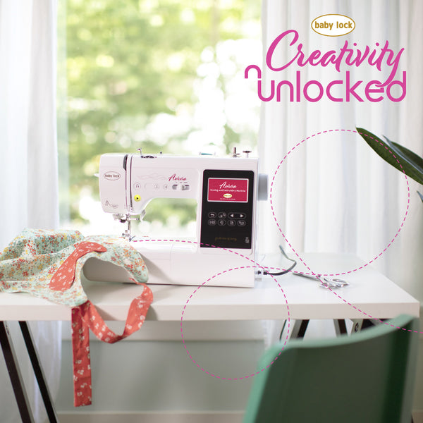 Baby Lock Aurora sewing & embroidery machine – Aurora Sewing Center