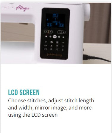 Baby Lock Allegro sewing machine – Aurora Sewing Center